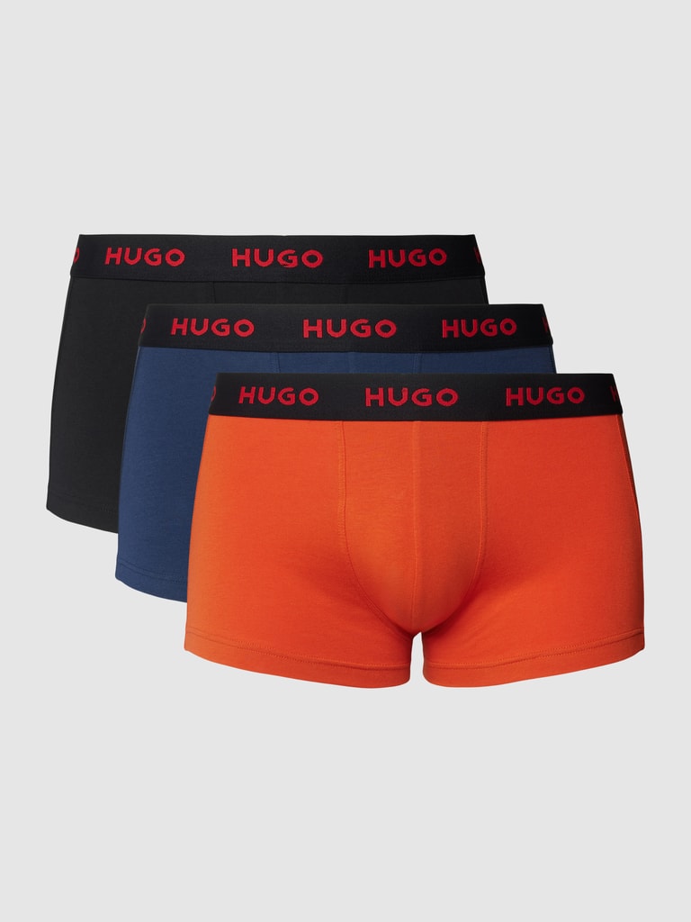 HUGO Trunks mit elastischem Bund im 3er-Pack (orange) online kaufen