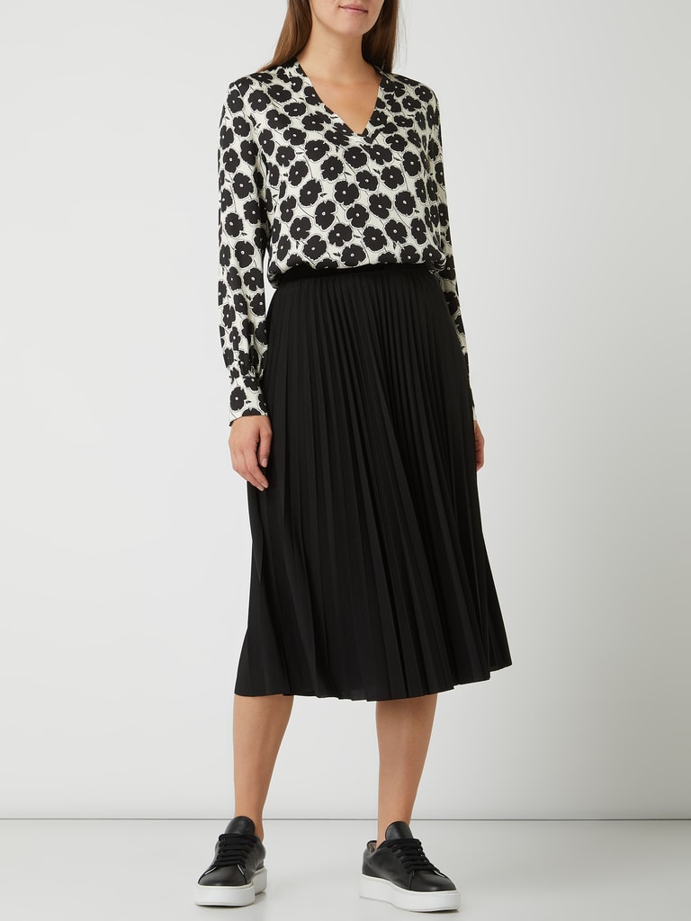 Rich & Royal Faltenrock aus Krepp (black) online kaufen