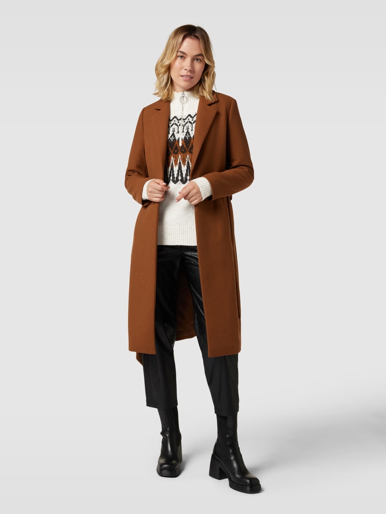 Vila Norwegerpullover mit Lanawoll-Anteil Modell 'ALEJA' (offwhite ...