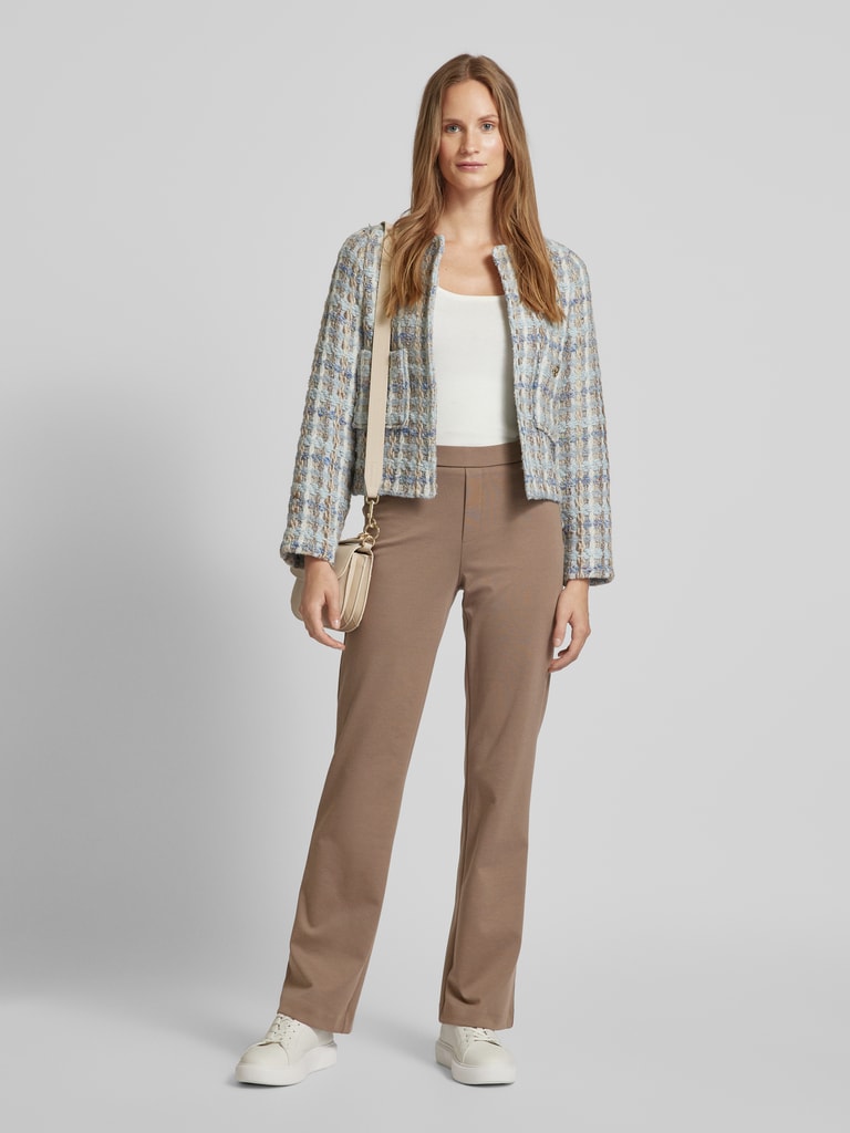Fransa Flared Hose mit elastischem Bund Modell 'Blazer Pa 2' (taupe ...