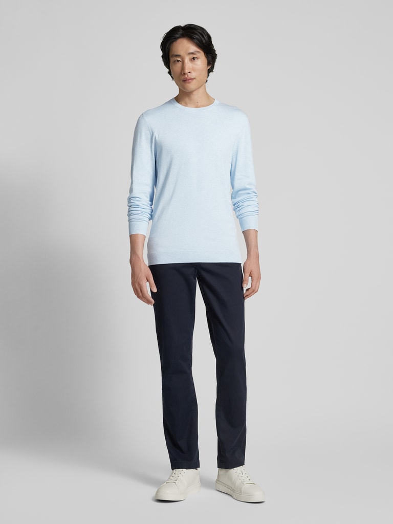 MCNEAL Pullover in Strick-Optik (hellblau melange) online kaufen