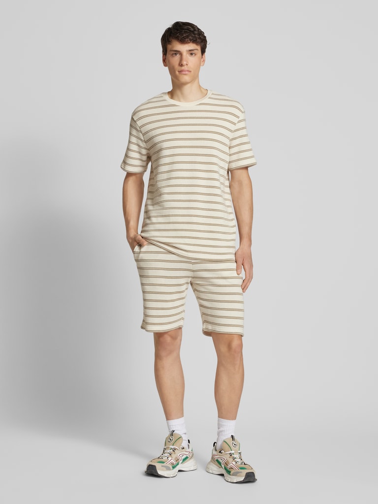 ONLY & SONS Regular Fit Shorts mit Strukturmuster Modell 'IAN' (beige ...