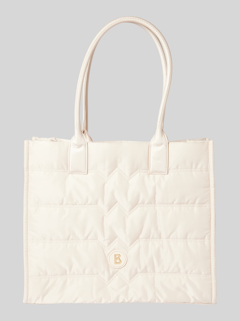 BOGNER Handtas met labeldetail, model 'wallis' in zand online kopen | P&C