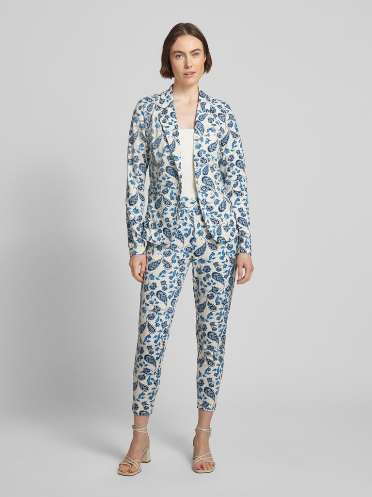 ICHI Blazer mit Allover-Print Modell 'Kate Print' (bleu) online kaufen