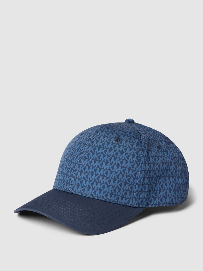 Michael Kors Cap mit Allover-Logo-Muster (dunkelblau) online kaufen