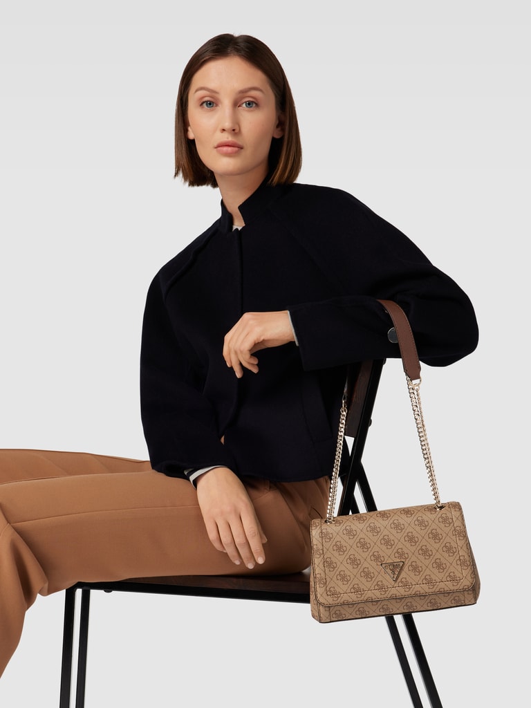 Guess Handtasche mit Kettenriemen Modell 'NOELLE CONVERTIBLE' (beige ...