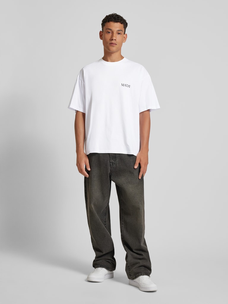 Review X MATW T-Shirt mit Label-Print - MATW X Review (weiss) online kaufen