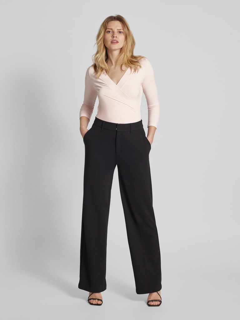 Lauren Ralph Lauren Shirt met lange mouwen in wikkellook, model 'ALAYJA ...