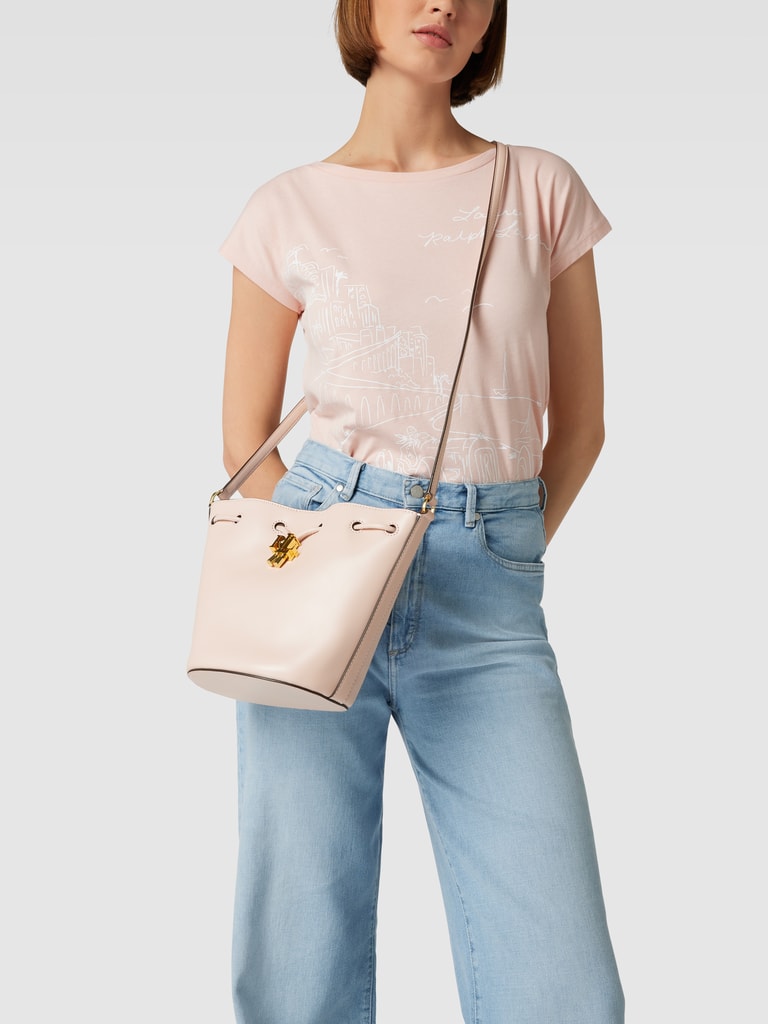 Lauren Ralph Lauren Bucket Bag mit Label-Detail Modell 'ANDIE' (rose ...
