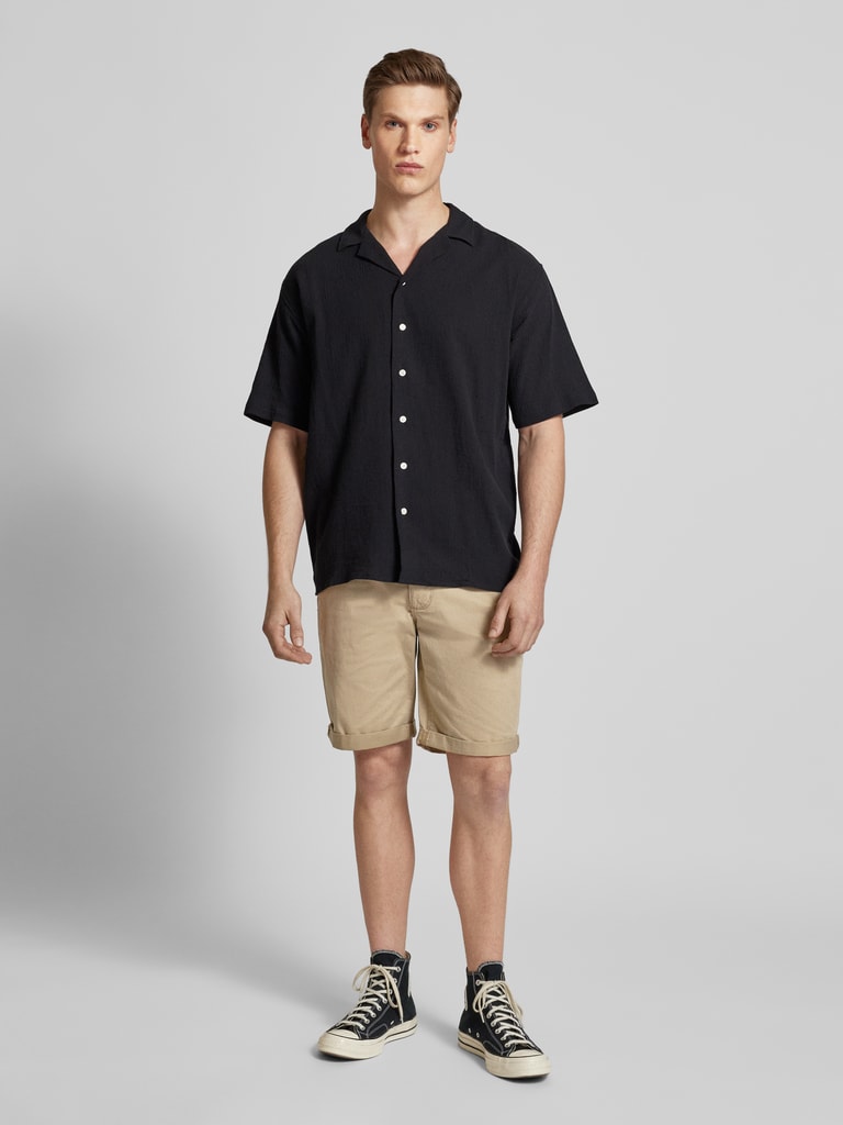 Kup online Redefined Rebel Bermudy o kroju regular fit z paskiem model ...