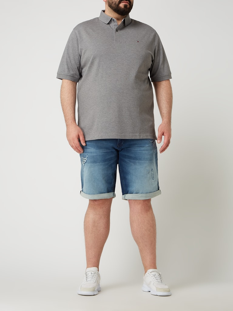 Tommy Hilfiger Big & Tall PLUS SIZE regular fit poloshirt van piqué ...