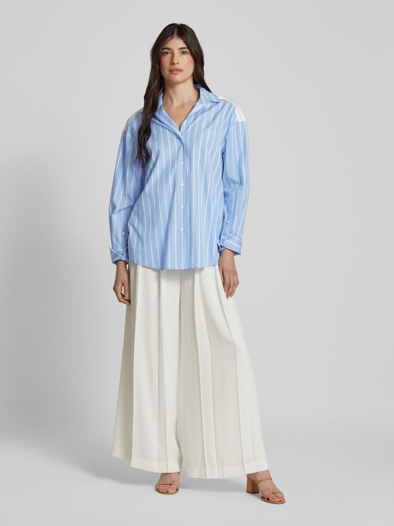 Kup online Weekend Max Mara Bluzka koszulowa z listwą guzikową model ...