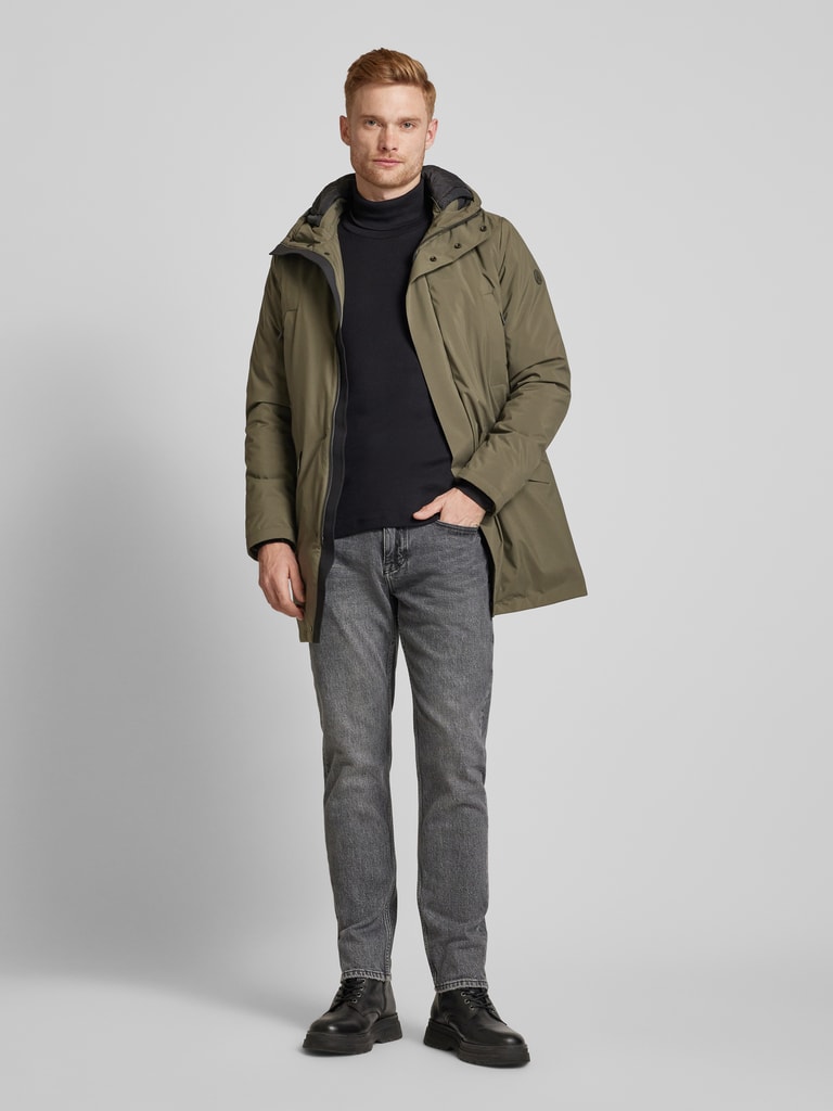 PEOPLE OF SHIBUYA Jacke mit Kapuze Modell 'AKENJI' (oliv) online kaufen