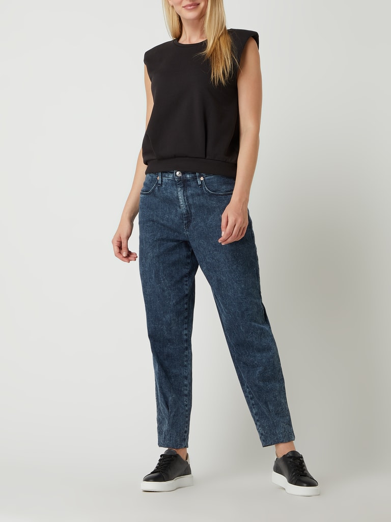 ICHI Top mit Schulterpolstern Modell 'Layla' (black) online kaufen