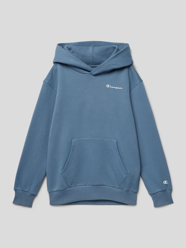 Kup online CHAMPION Bluza z kapturem i wyhaftowanym logo model ...