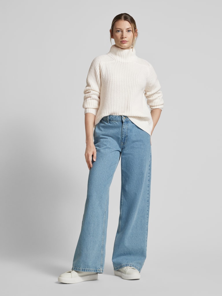 MOS MOSH Strickpullover mit Turtleneck Modell 'Thyra' (ecru) online kaufen