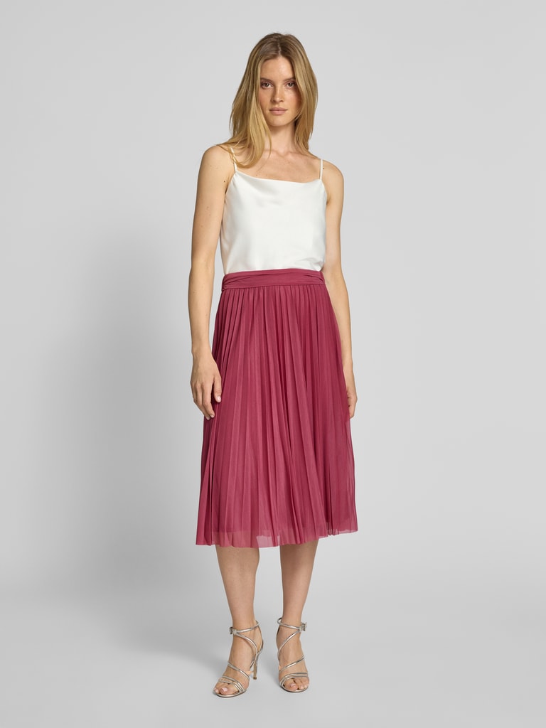 GUIDO MARIA KRETSCHMER WOMAN Midirock mit Plisseefalten Modell 'Astrid ...