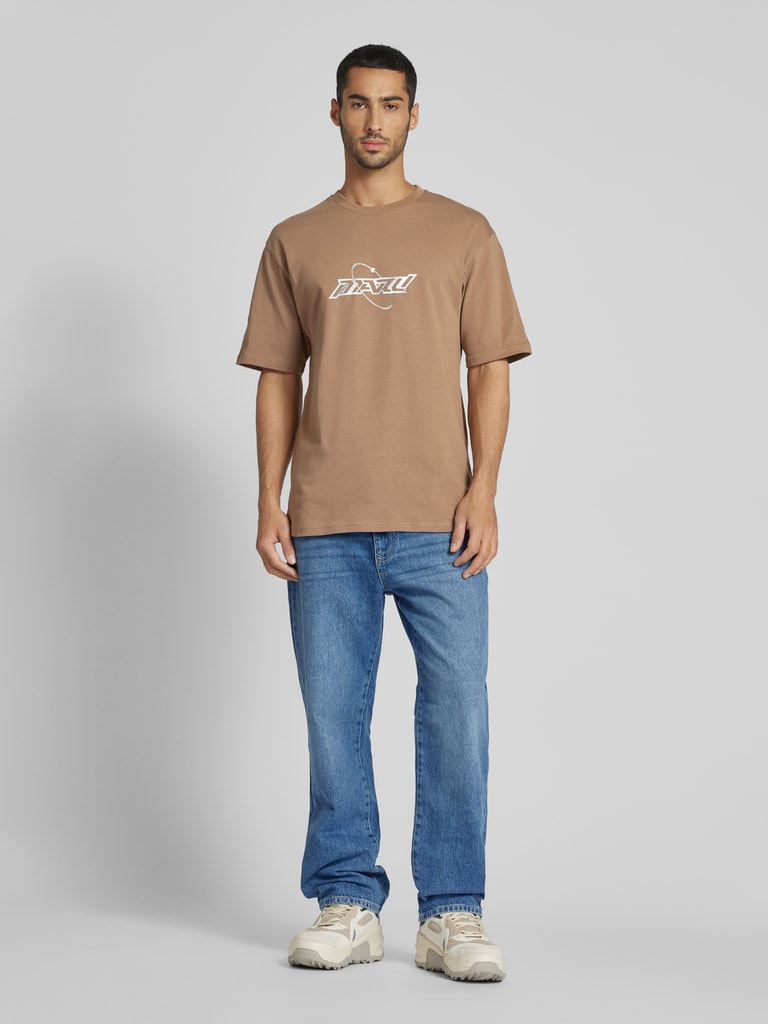 Review X MATW T-Shirt mit Label-Print - MATW X Review (taupe) online kaufen
