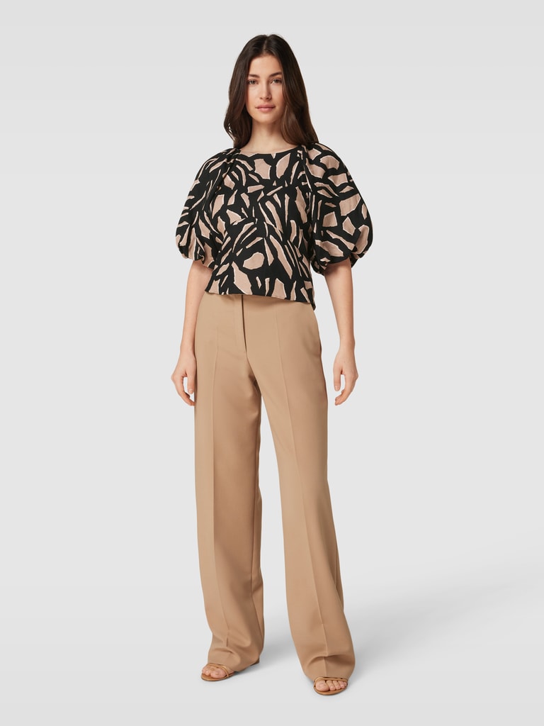 DKNY Bluse mit Puffärmeln (hellbraun) online kaufen