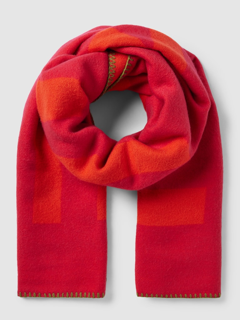 Codello Schal in Two-Tone-Machart Modell 'Love &Hugs' (pink) online kaufen