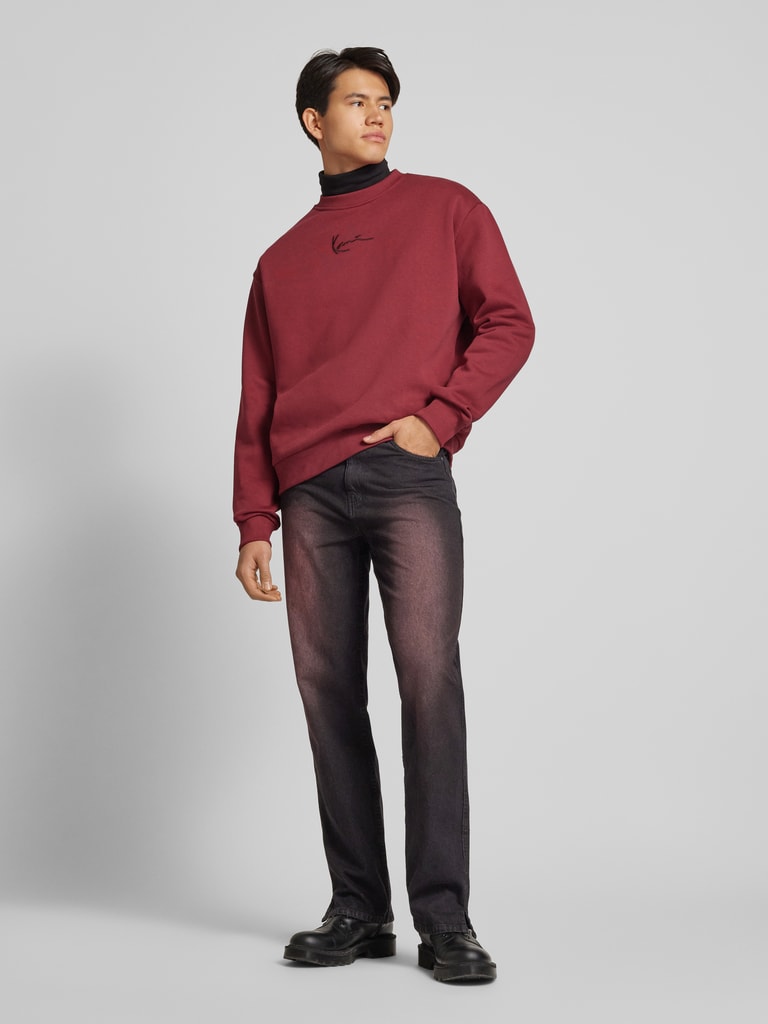 KARL KANI Straight Leg Jeans im 5-Pocket-Design (black) online kaufen