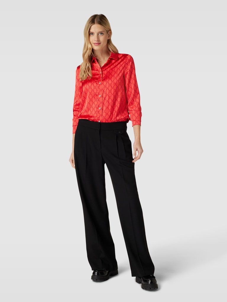 Marciano Guess Bluse mit Allover-Label-Print Modell 'MELISSA' (kirsche ...