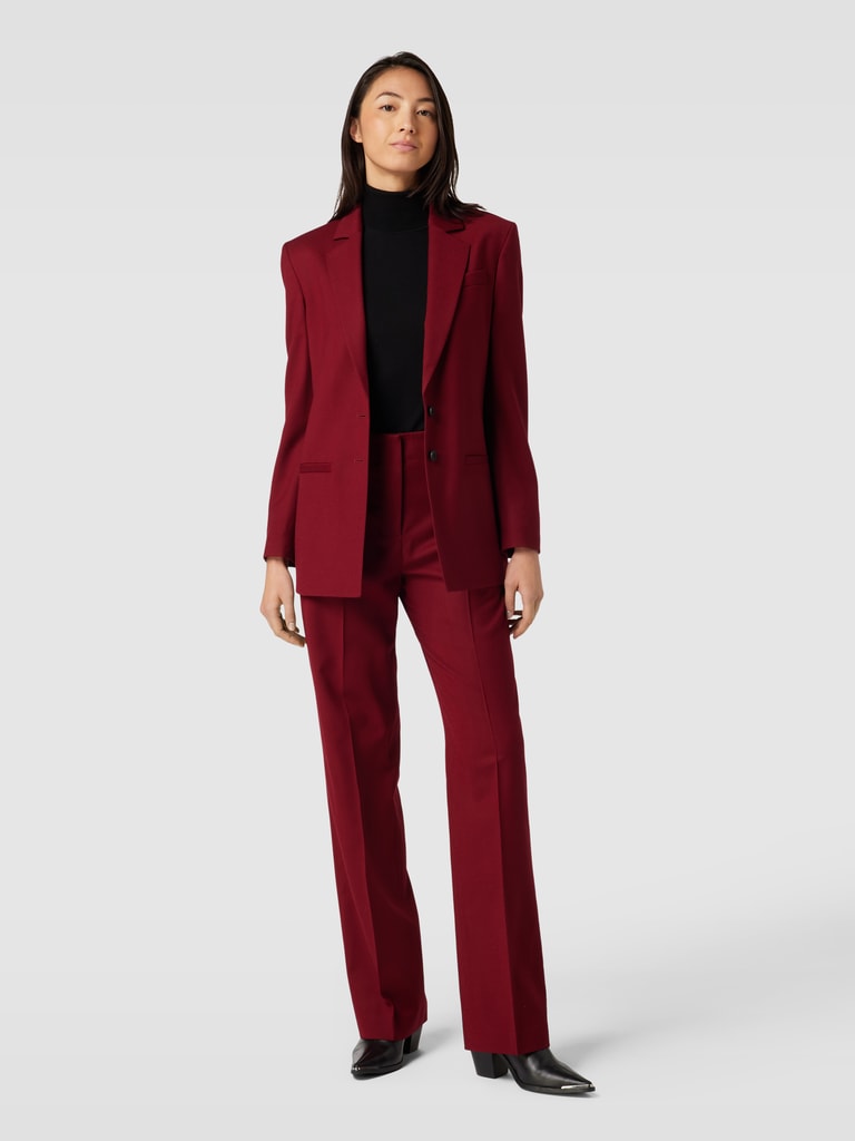 HUGO Blazer mit Reverskragen Modell 'Amyia' (bordeaux) online kaufen