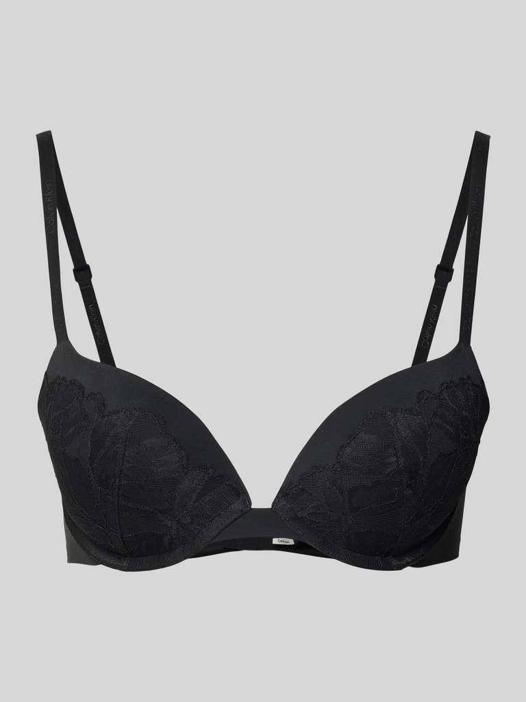 Calvin Klein Underwear Regular fit beha met kant, model 'Plunge' in ...