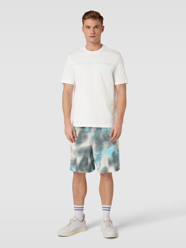 ARMANI EXCHANGE T-Shirt mit Rundhalsausschnitt (offwhite) online kaufen