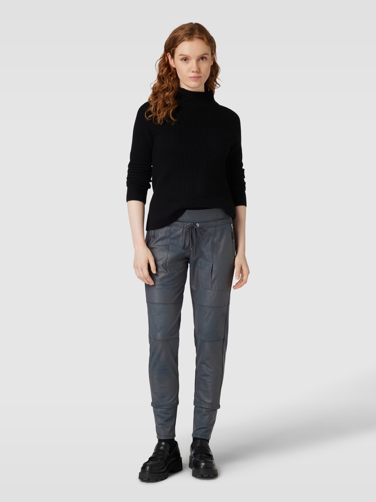 Raffaello Rossi Jogpants in Leder-Optik Modell 'CANDY' (smaragd) online ...