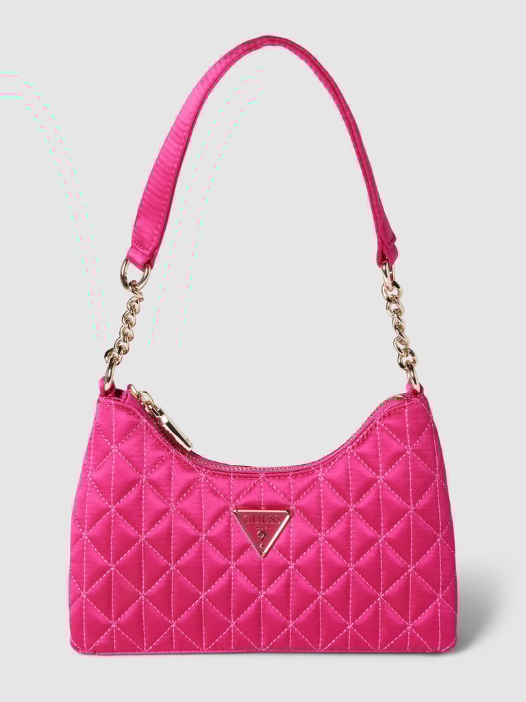 Guess Handtasche mit Strukturmuster Modell 'VELINA' (pink) online kaufen