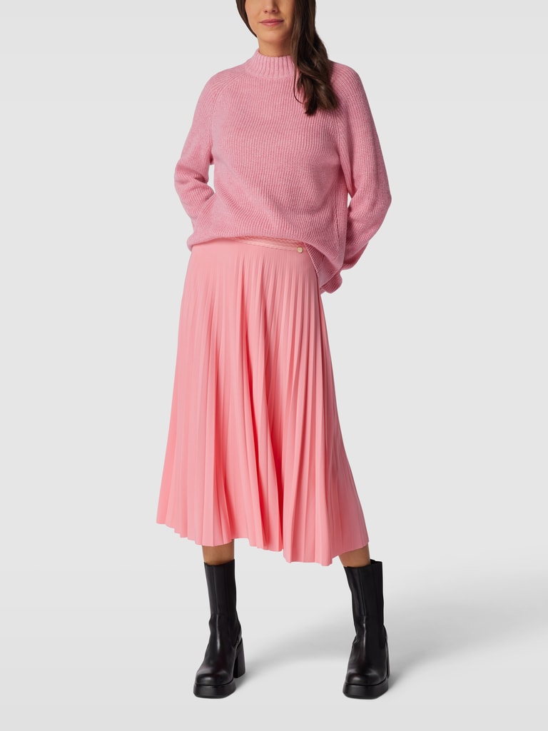 Rich & Royal Midirok met plissévouwen in roze online kopen | P&C
