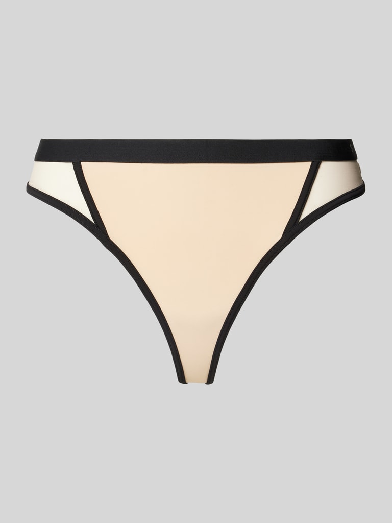 BOSS String mit Kontraststreifen Modell 'BRENDA' (beige) online kaufen