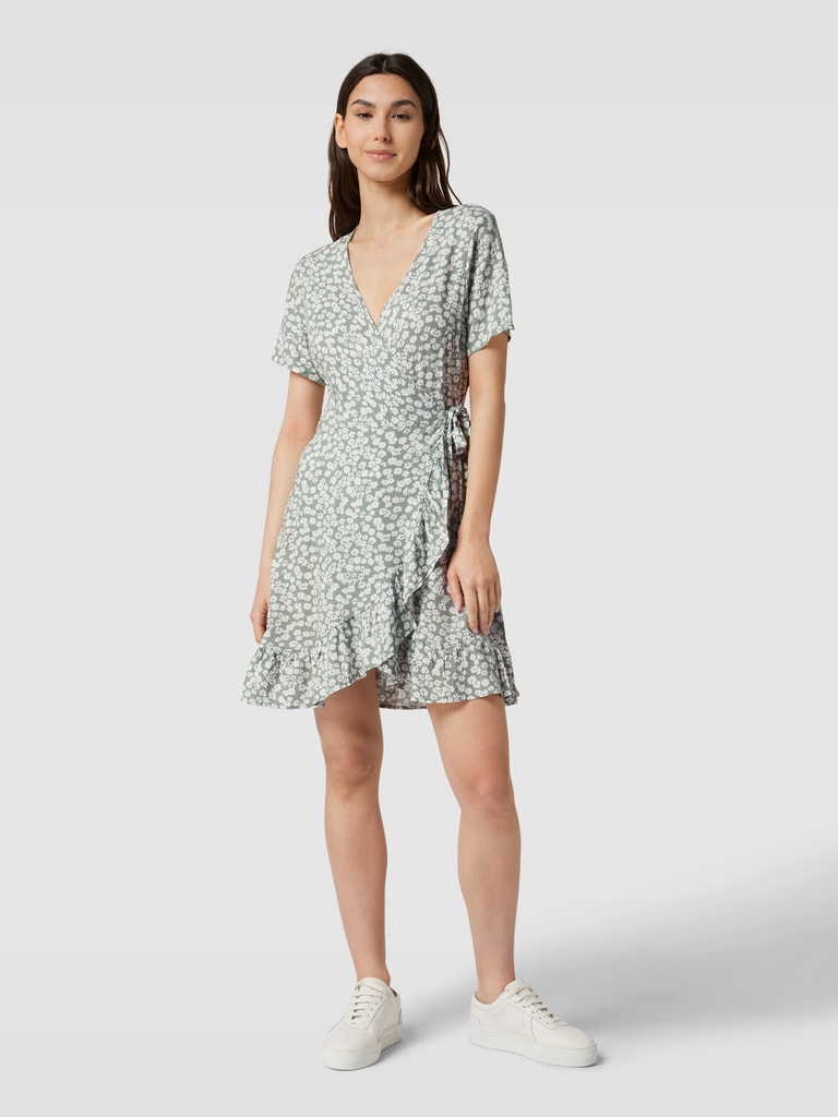Only Minikleid mit floralem Muster Modell 'NOVA' (lind) online kaufen