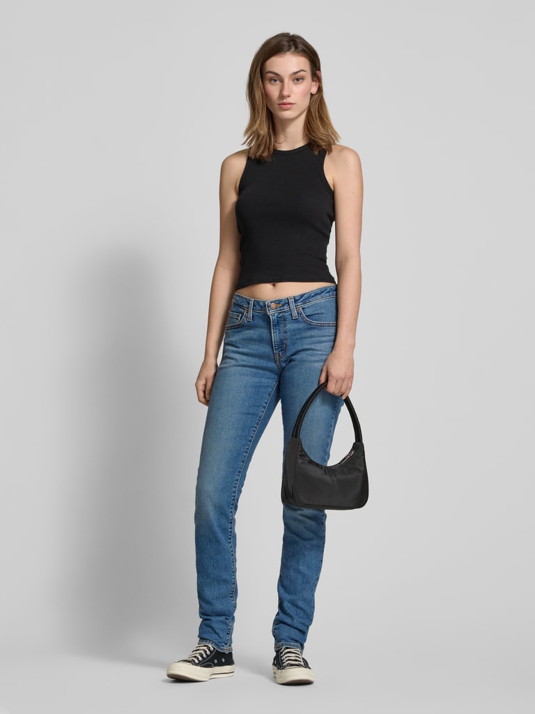 Levi's® Skinny Fit Jeans aus Baumwoll-Mix Modell 'SUPERLOW SKINNY GRAB ...