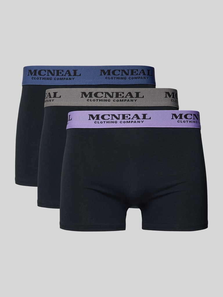 MCNEAL Trunks mit elastischem Logo-Bund im 3er-Pack (black) online kaufen