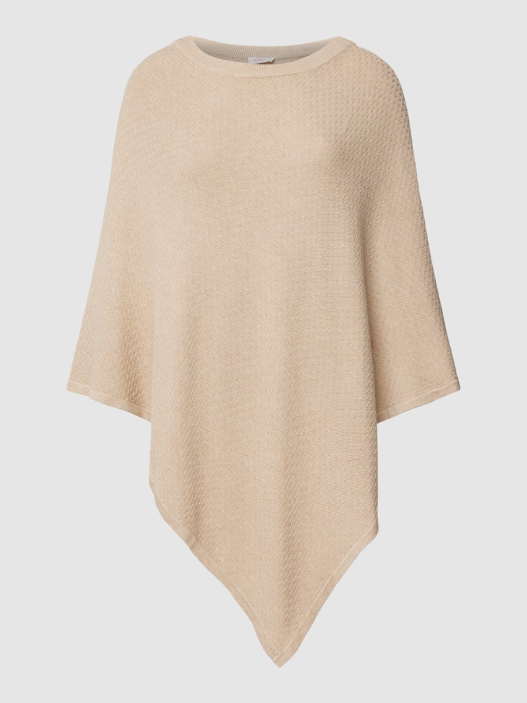 s.Oliver RED LABEL Poncho mit Strukturmuster (beige) online kaufen