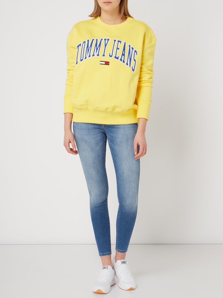 Tommy jeans classic logo sweatshirt store