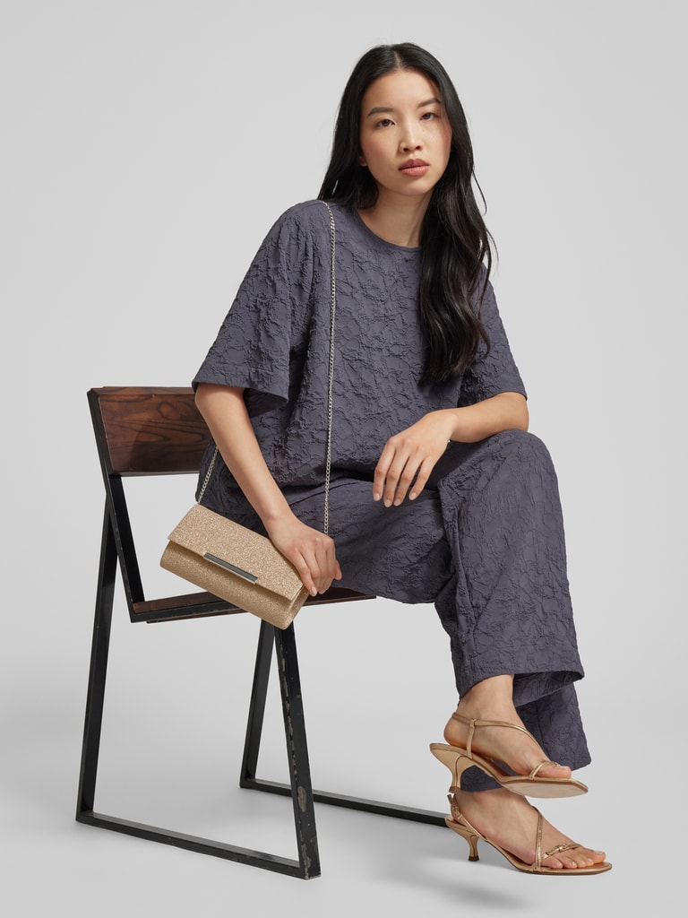 Jake*s Cocktail Handtas met glittereffect in goud gemêleerd online ...