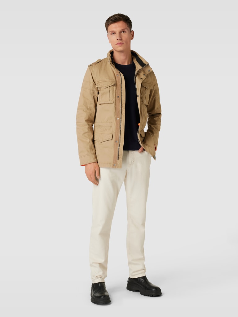 Wellensteyn Regular Fit Funktionsjacke im Military-Look Modell 'COLONEL ...