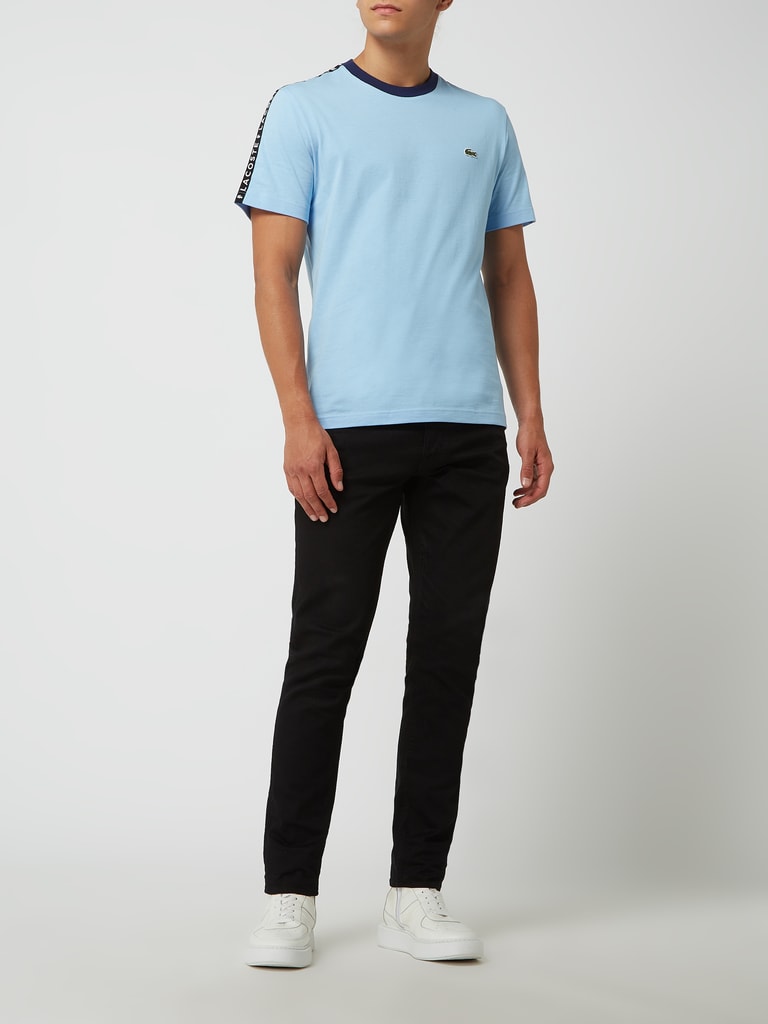 Lacoste Regular Fit T-Shirt mit Logo-Details (hellblau) online kaufen