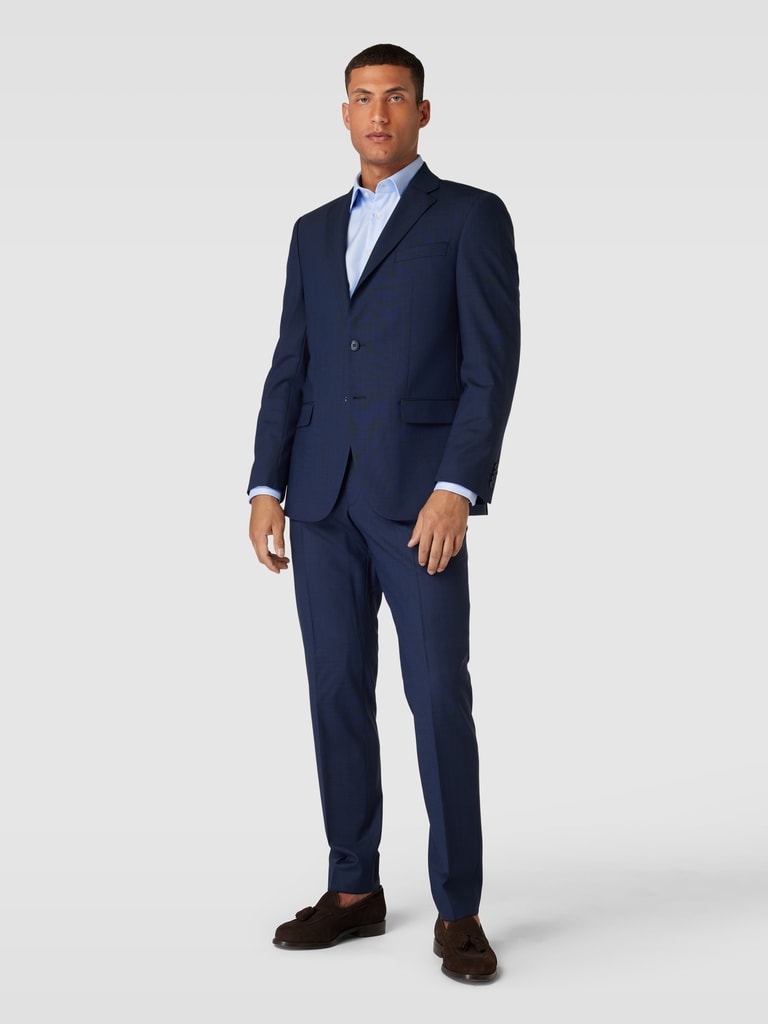 Pierre Cardin 2-knoops colbert met klepzakken, model 'Grant' in ...