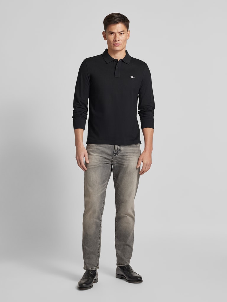 Gant Regular Fit Poloshirt aus reiner Baumwolle Modell 'SHIELD' (black ...
