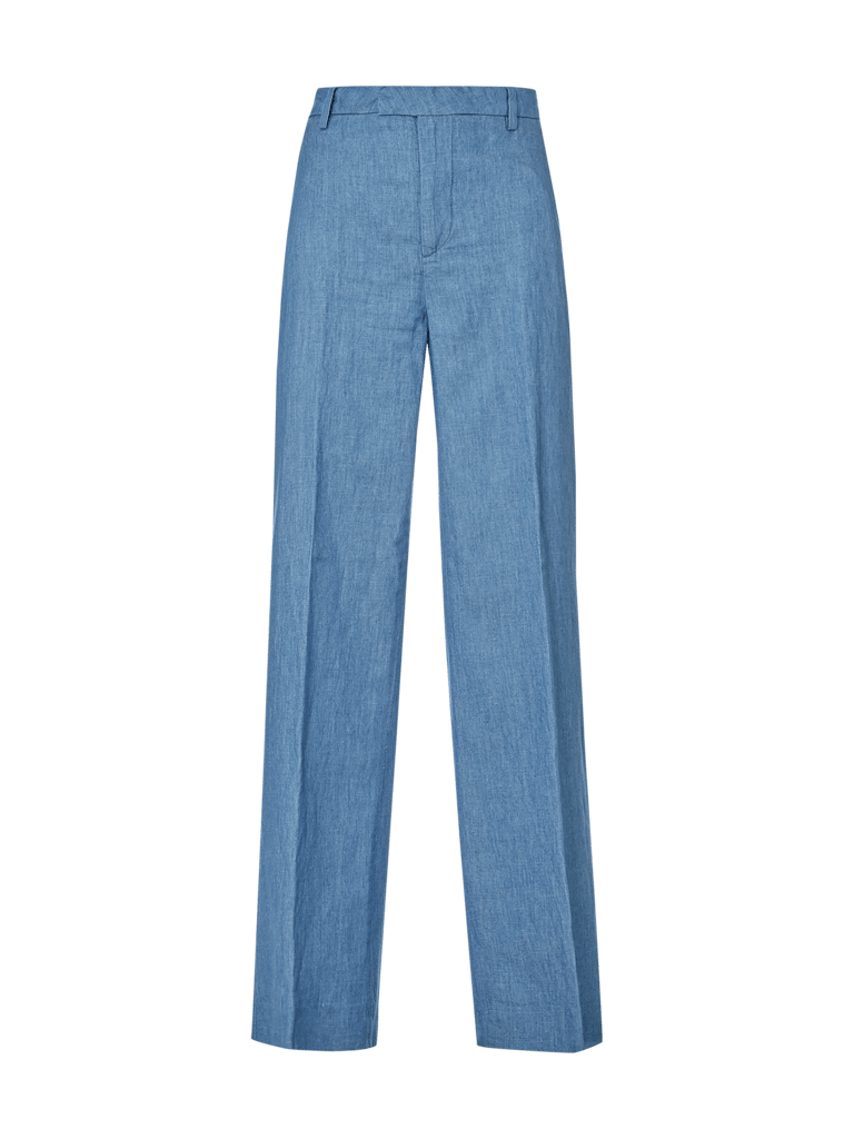 Closed Marlenehose in Denim-Optik (jeansblau) online kaufen