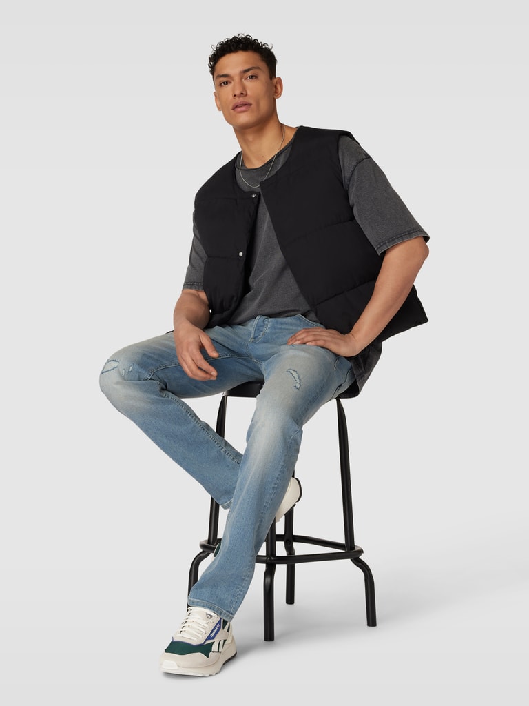 Tom Tailor Denim Slim Fit Jeans im Destroyed-Look (jeansblau) online kaufen