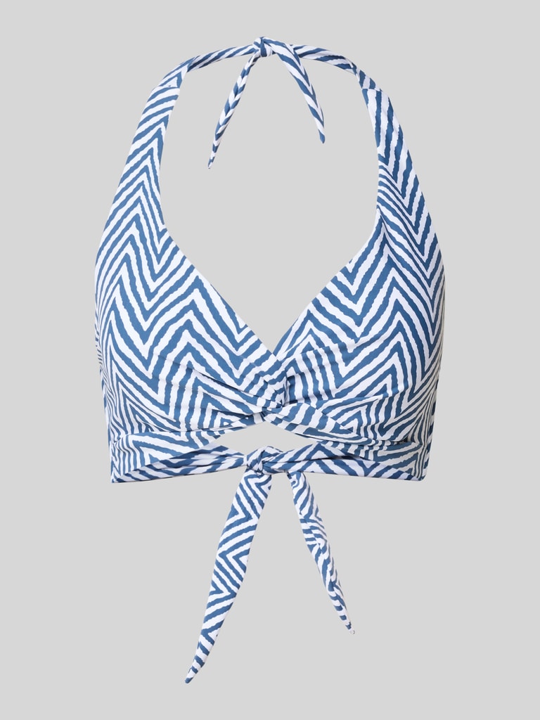 Barts Bikini-Oberteil mit Schnürverschluss Modell 'YANKUN' (blau ...