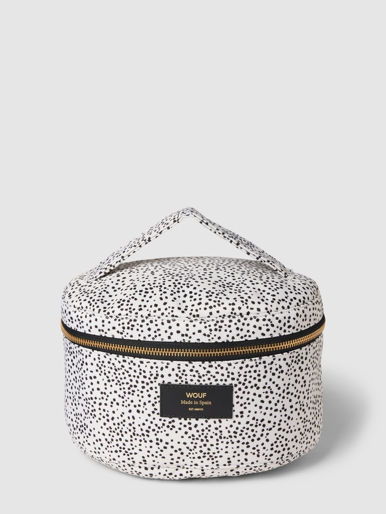 Kup online WOUF Kosmetyczka z krótką rączką model ‘Dottie’ (piaskowy)