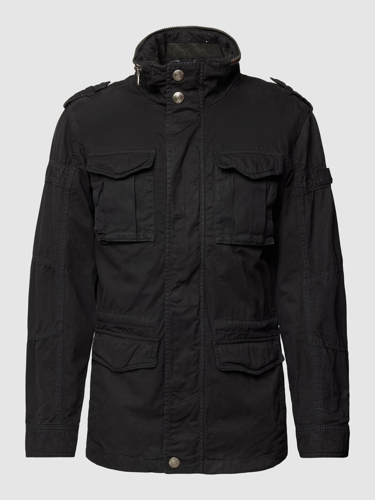 Wellensteyn Jacke mit Pattentaschen Modell 'CONONEL' (black) online kaufen