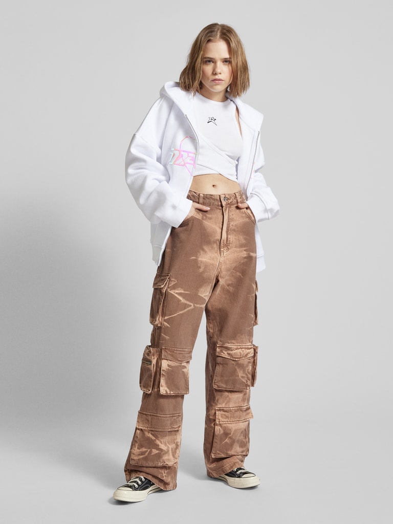 Review X MATW Oversized sweatjack met labelprint - MATW X Review in wit ...