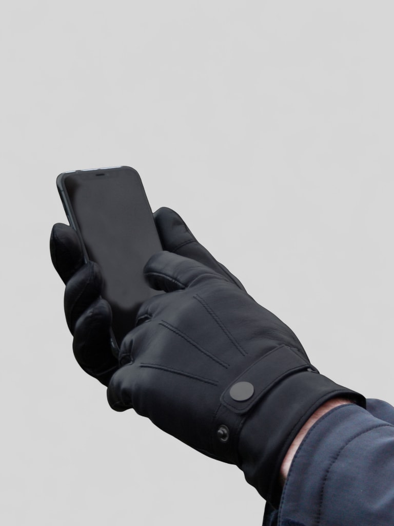Akaroa Handschuhe mit Touchscreenfunktion Modell 'RON' (dunkelblau ...